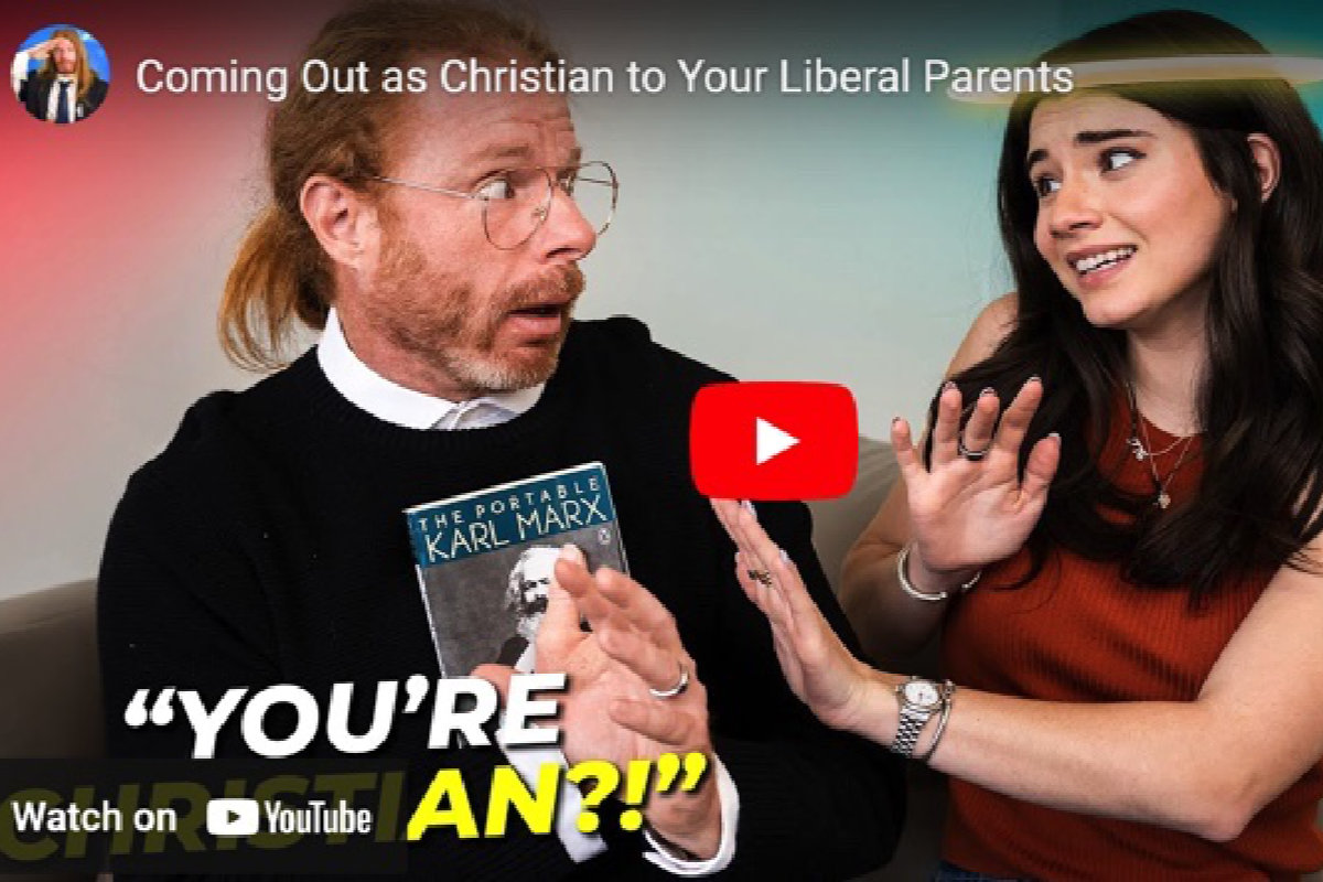 Video: Coming Out as Christian to Your Liberal Parents – OpentheWord.org
